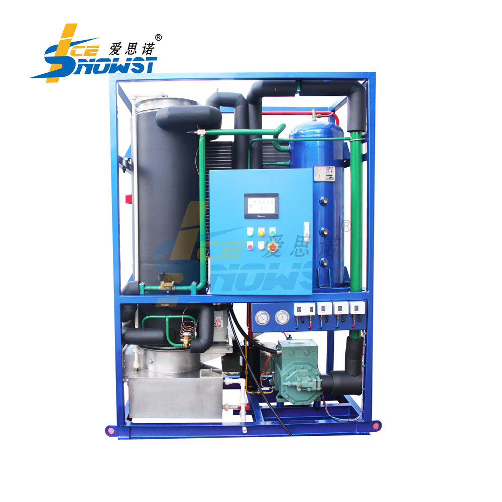 China ICESNOW 3T/day Tube Ice Maker for bars/hotels Manufacturer and ...